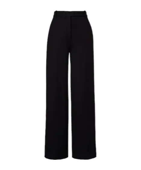 JOSEPH Yukio Gabardine Straight Pants - Black