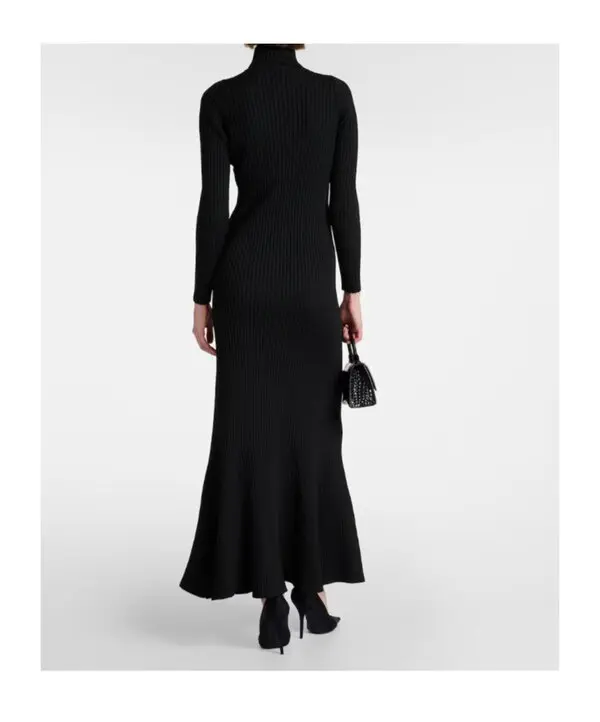 Balenciaga Long Turtleneck Dress