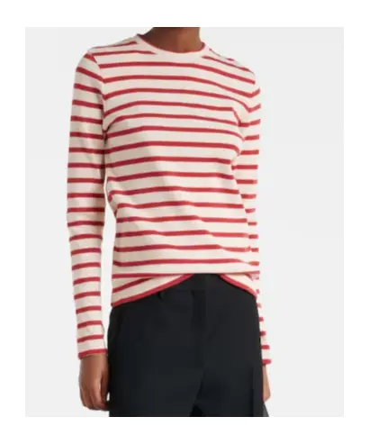 JIL SANDER Striped Cotton T-shirt