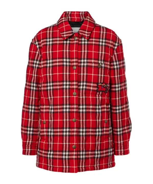 Burberry Check Padded Jacket
