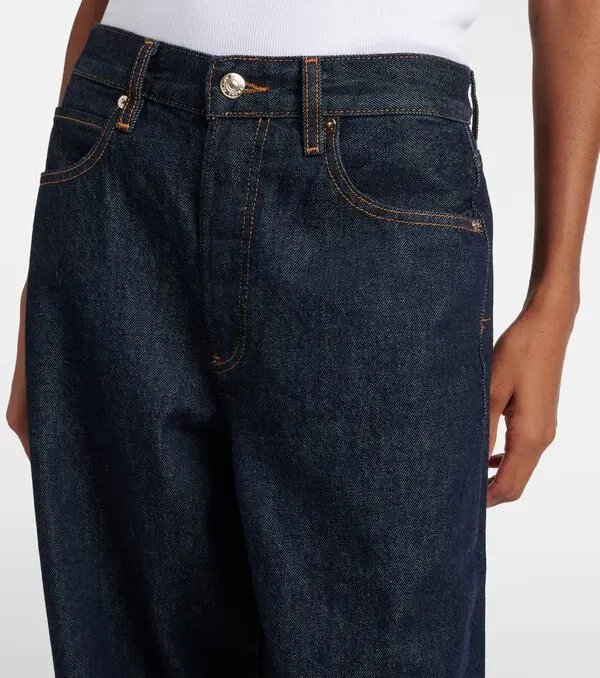FRAME X Amelia Gray Detour Barrel-leg Jeans