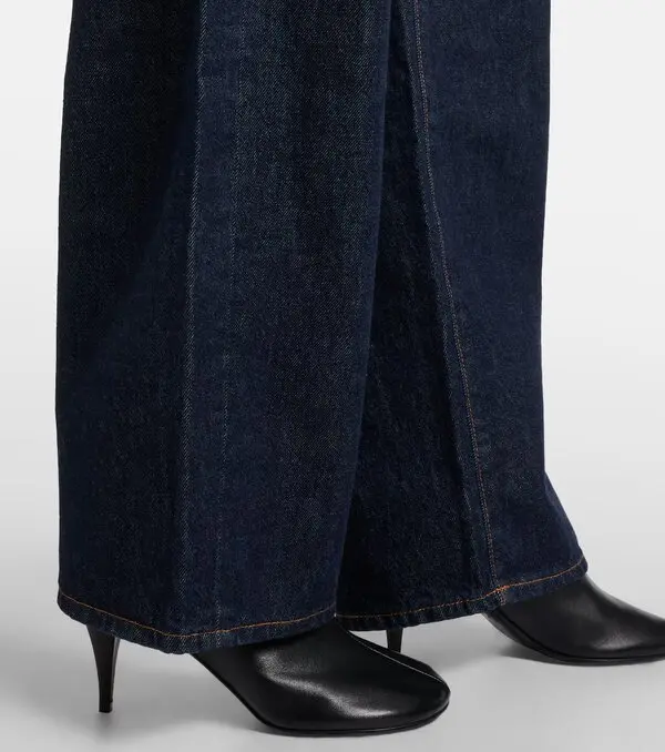 FRAME X Amelia Gray Detour Barrel-leg Jeans