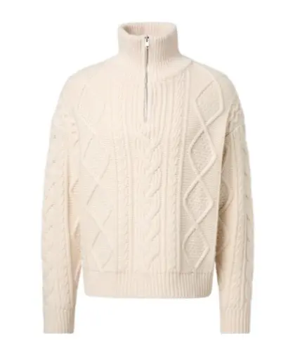 FRAME Plaid Knitted Sweater