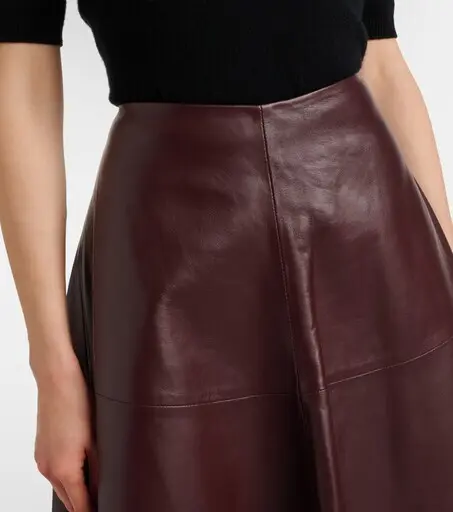 Altuzarra Varda Leather Maxi Skirt