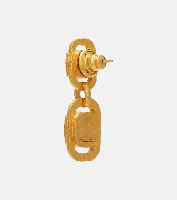 Oscar De La Renta Crystal-embellished Drop Earrings