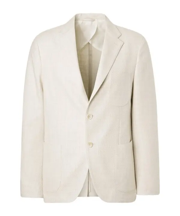 Etro Cotton And Wool Blazer