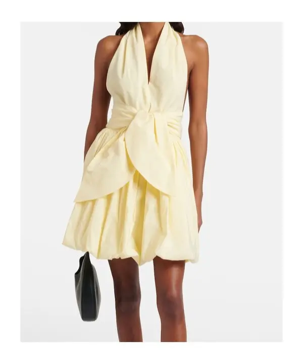PATOU Halterneck Minidress