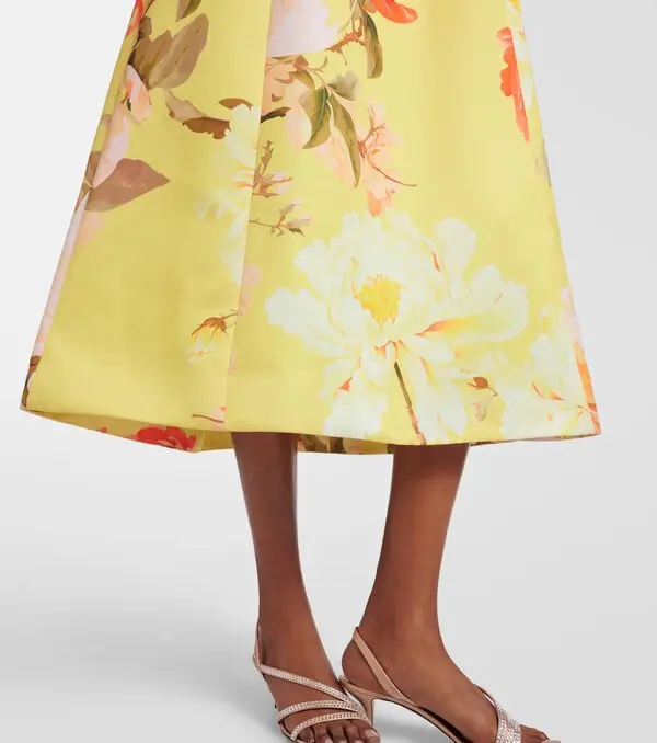 LEO Cleo Floral Midi Dress