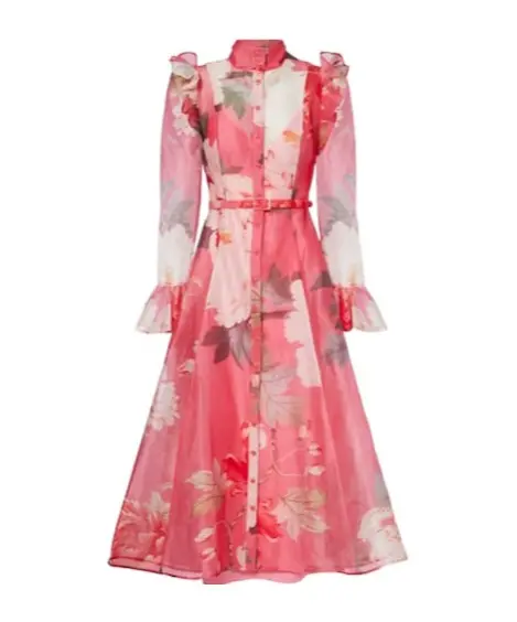 LEO Katrina Floral Midi Dress