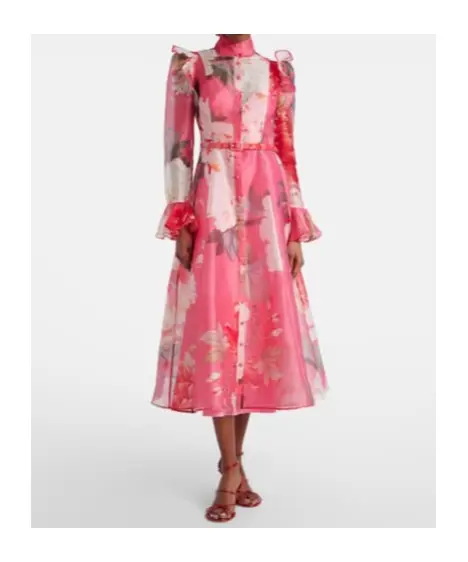 LEO Katrina Floral Midi Dress