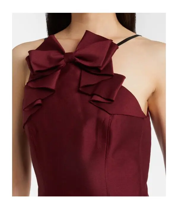 SHUSHU/TONG Bow-detail Minidress