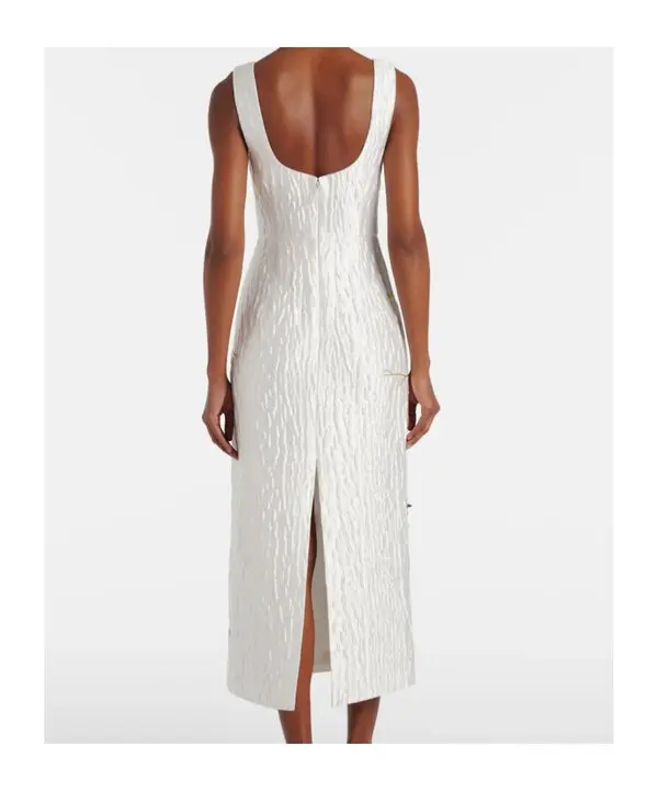Simkhai Lilibeth Embellished Jacquard Cocktail Dress