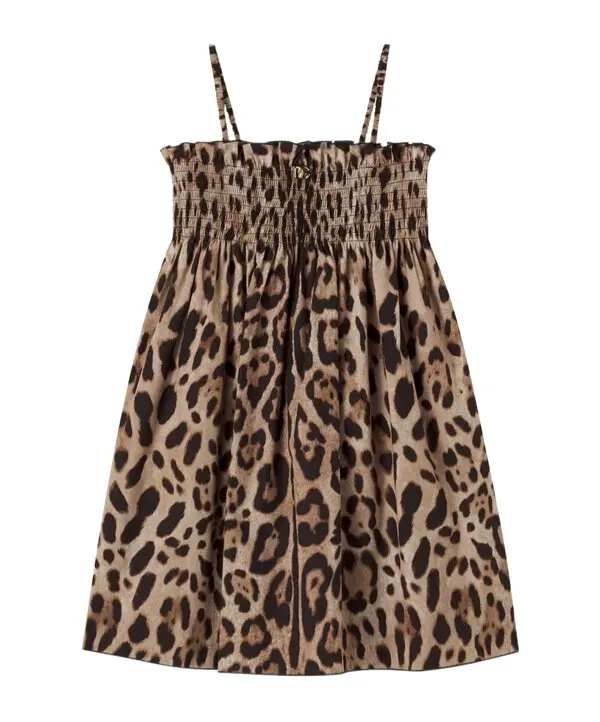 Dolce & Gabbana Leopard-print Cotton Dress