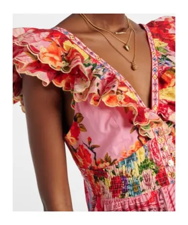 Camilla Collage Kingdom Tiered Maxi Dress