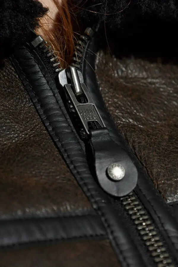 SAMSOE SAMSOE Shearling-collar Jacket