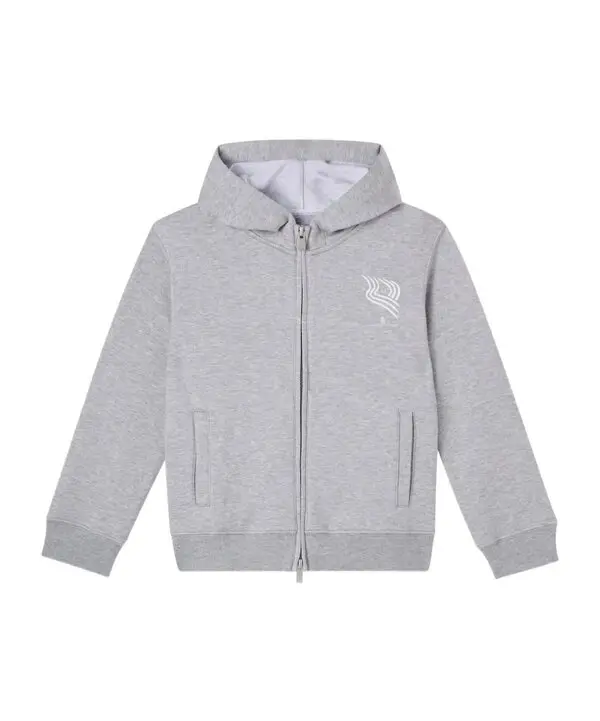 Brunello Cucinelli Cotton-blend Terry Zip-up Hoodie - Grey