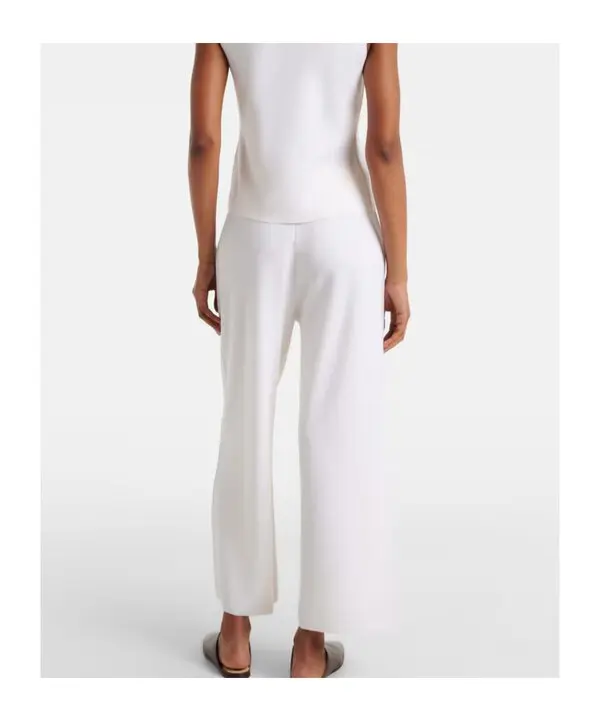 Jardin Des Orangers Virgin Wool Wide-leg Pants