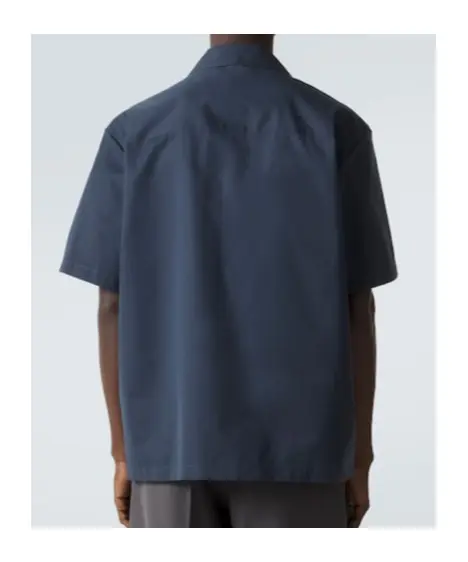 JIL SANDER Cotton And Silk Bowling Shirt