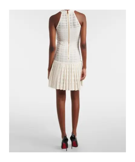 Balmain Checked Minidress