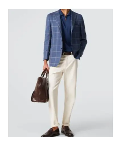 Kiton Cotton Half-zip Polo Shirt