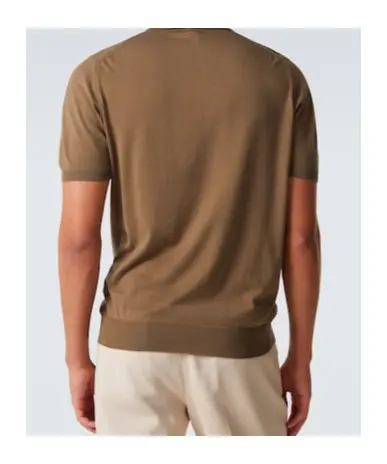 Kiton Cotton Half-zip Polo Shirt