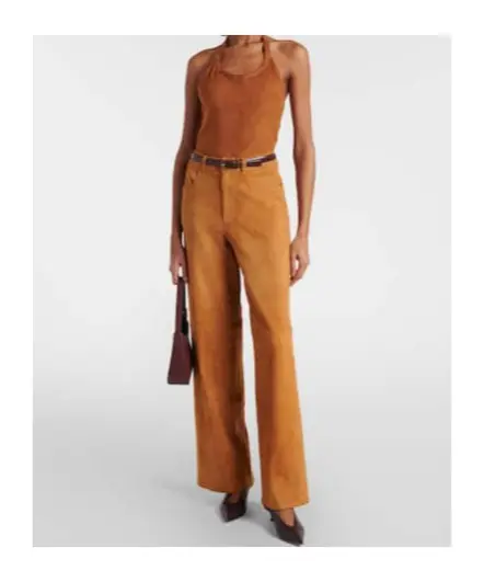 Stouls Suede Halterneck Top