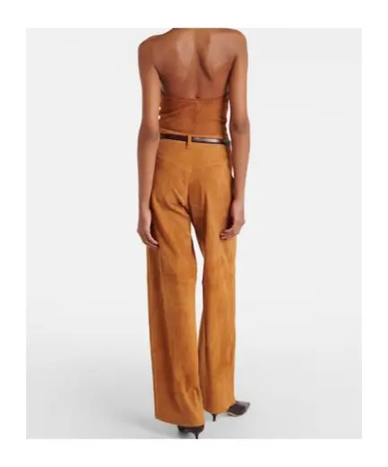 Stouls Suede Halterneck Top