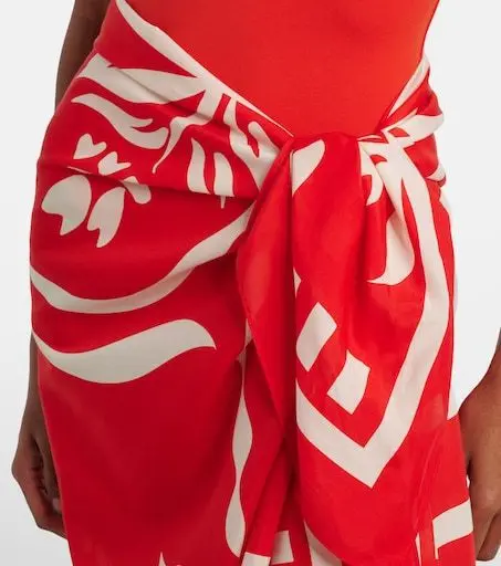 ERES Mandara Cotton And Silk Beach Cover-up