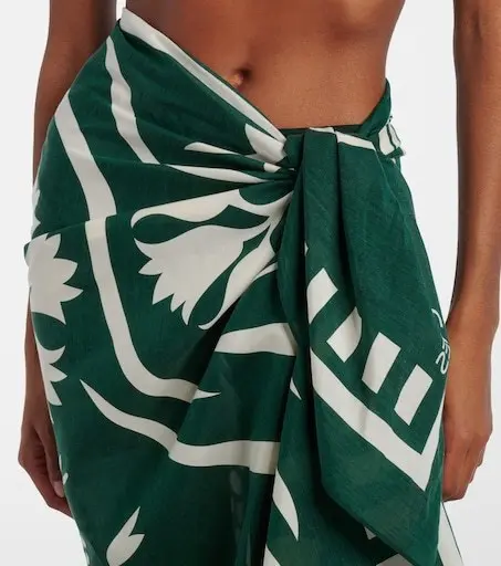 ERES Mandara Cotton And Silk Beach Cover-up