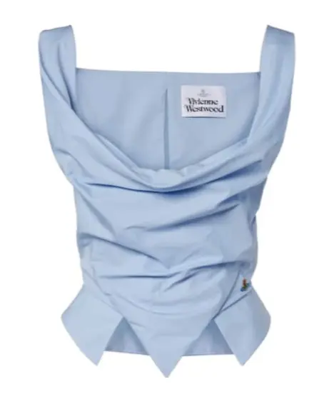 VIVIENNE WESTWOOD Sunday Cotton Bustier Top