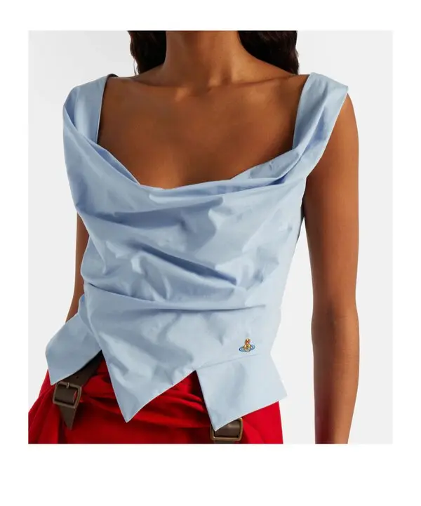 VIVIENNE WESTWOOD Sunday Cotton Bustier Top