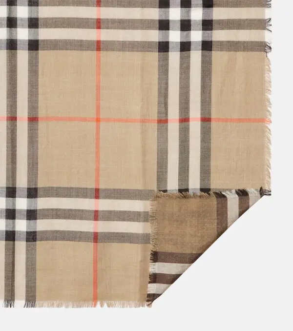 Burberry Plaid Scarf