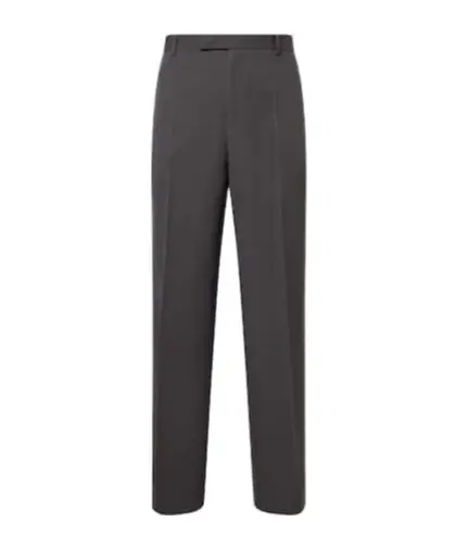 JIL SANDER Wool Wide-leg Pants - Black