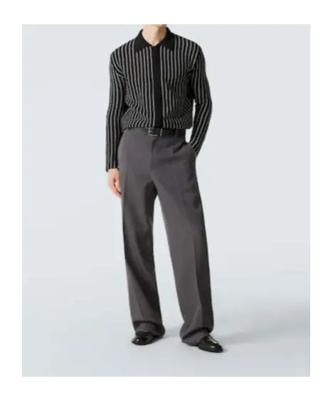 JIL SANDER Wool Wide-leg Pants