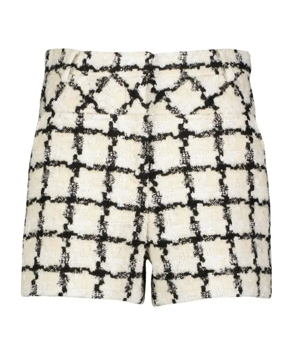 Diane Von Furstenberg Gramercy High-rise Bouclé Shorts