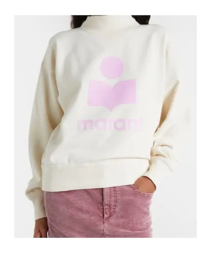 Isabel Marant Étoile Logo Cotton-blend Fleece Sweatshirt
