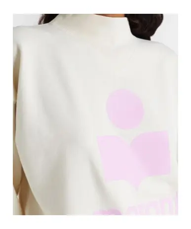 Isabel Marant Étoile Logo Cotton-blend Fleece Sweatshirt