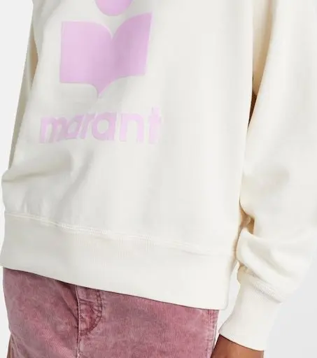 Isabel Marant Étoile Logo Cotton-blend Fleece Sweatshirt