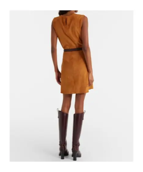 Stouls Dollie Suede Minidress