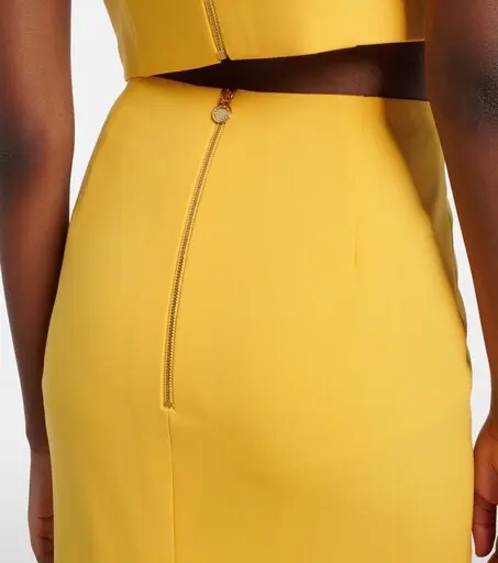 Carolina Herrera Wool-blend Maxi Skirt