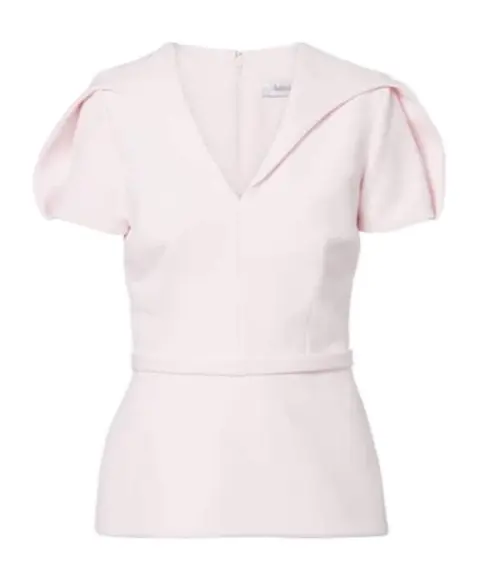 SAFIYAA LONDON Leighton Crêpe Top