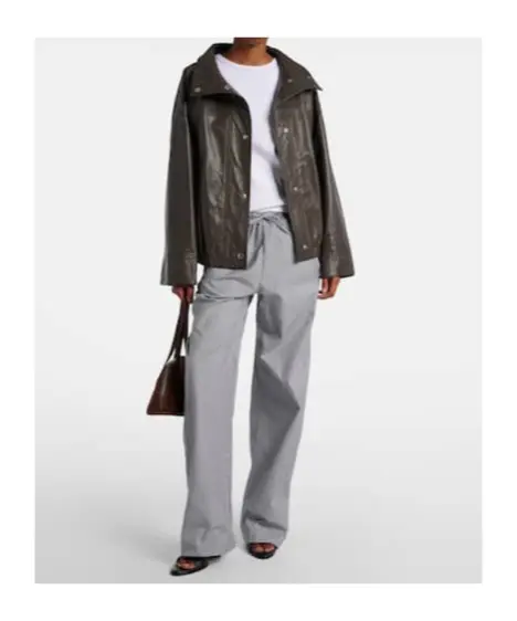 RÓHE Checked Cotton-blend Pajama Pants