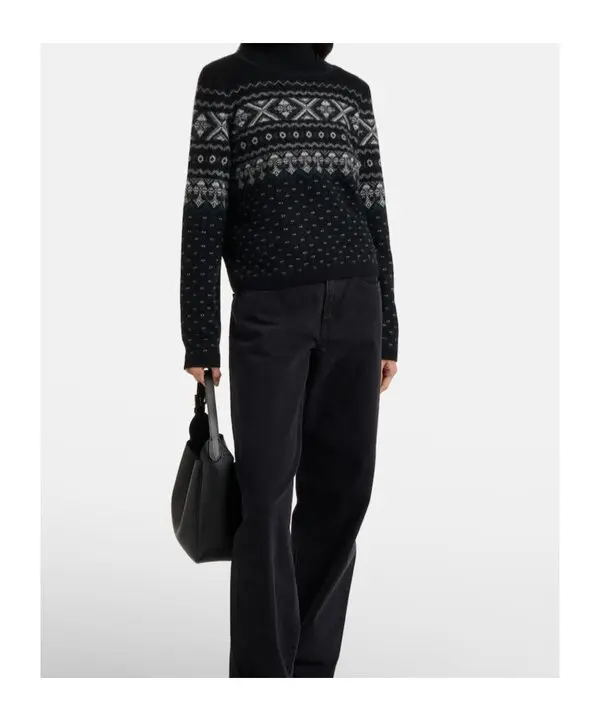 Vince Fair Isle Cashmere Sweater