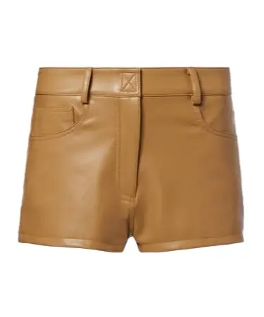 Norma Kamali Pu Shorts