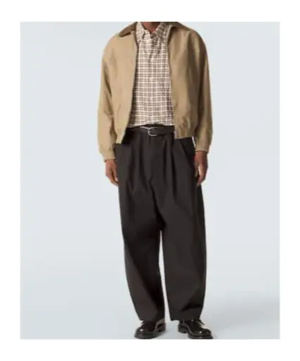 Comme Des Garçons Cotton Twill Wide-leg Pants