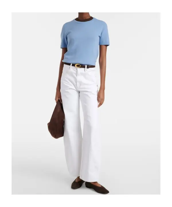 Vince Crew Neck Short-sleeved Sweater