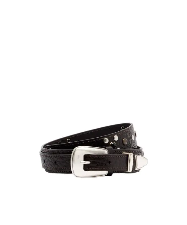 LEMAIRE Studded Leather Belt