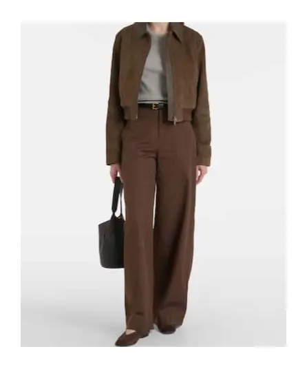 Vince Cotton Twill Wide-leg Pants
