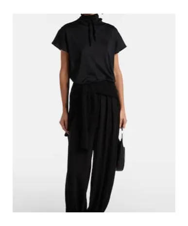 LEMAIRE Scarf-detail Jersey Top