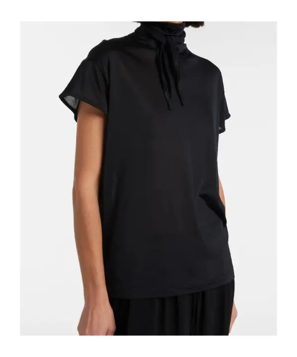LEMAIRE Scarf-detail Jersey Top